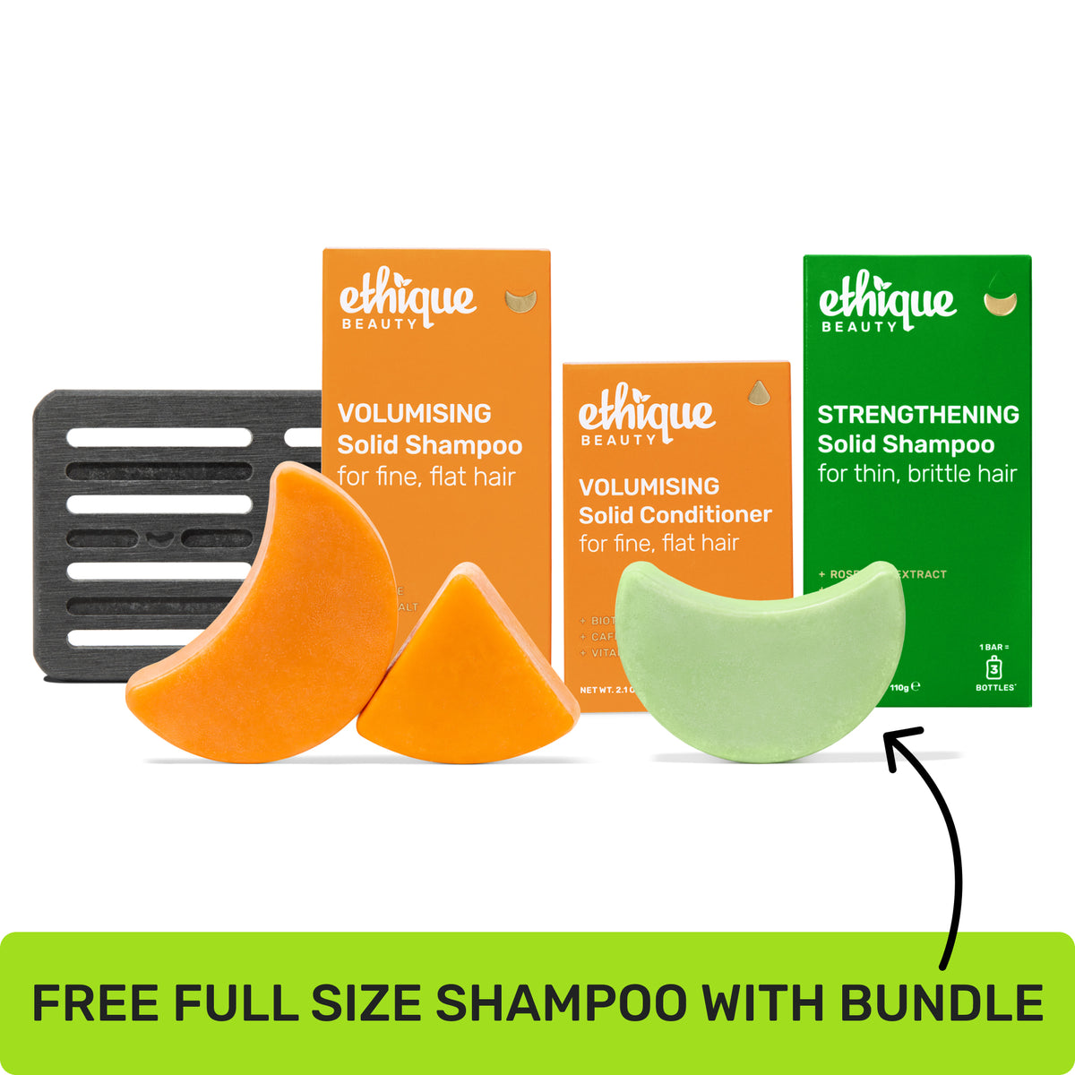 Ethique - Effective, Long-lasting Shampoo Bars & Conditioner Bars