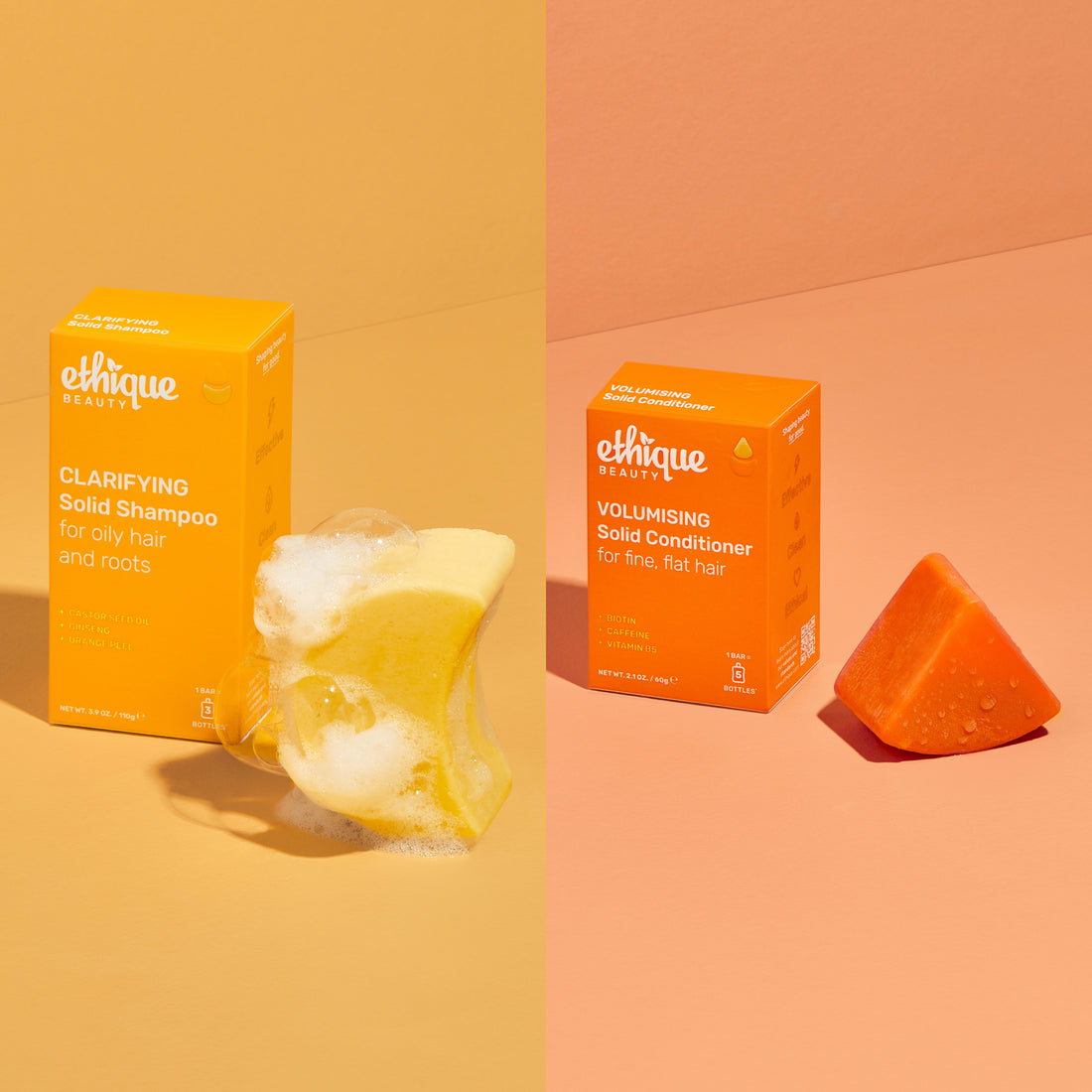 Ethique - Effective, Long-lasting Shampoo Bars & Conditioner Bars