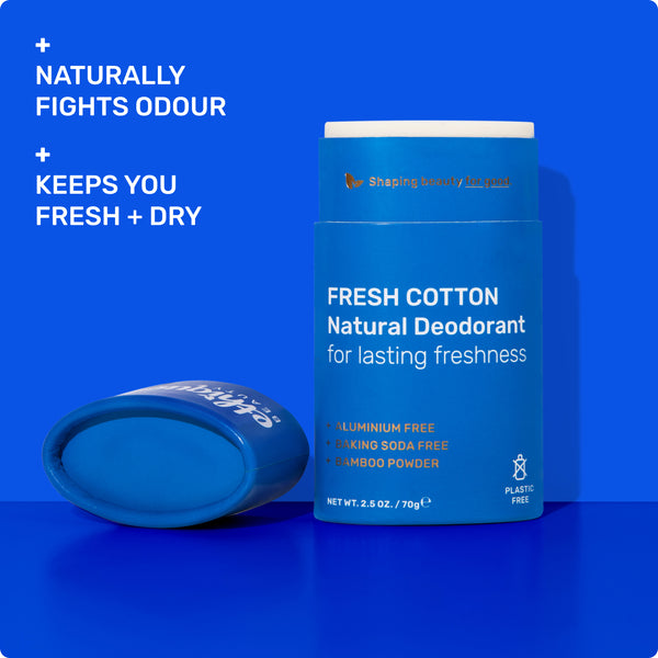 Cotton Deodorant – Baking Soda & Aluminum Free | Ethique